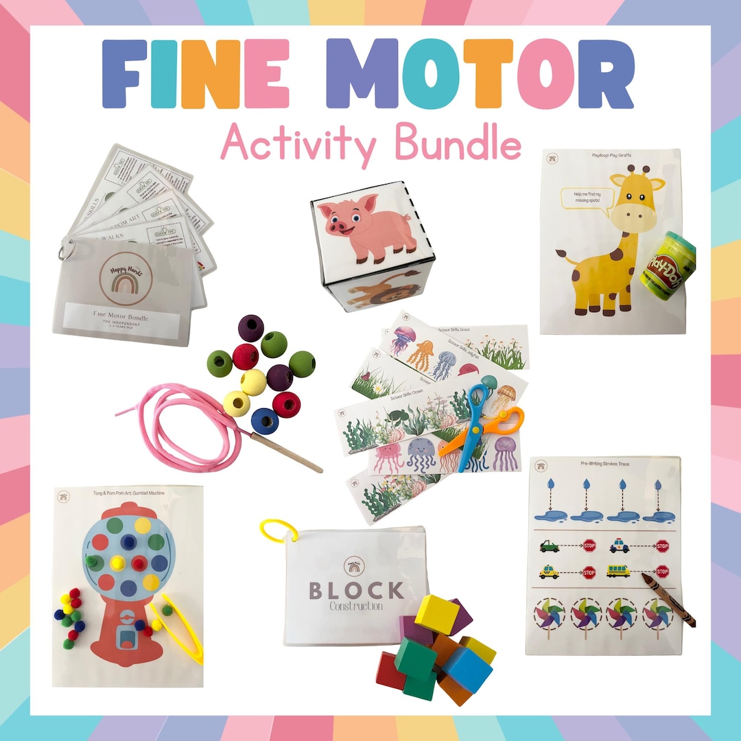 Fine Motor Skill Toys for Kids 2 at Home OT Toys for Toddlers ...