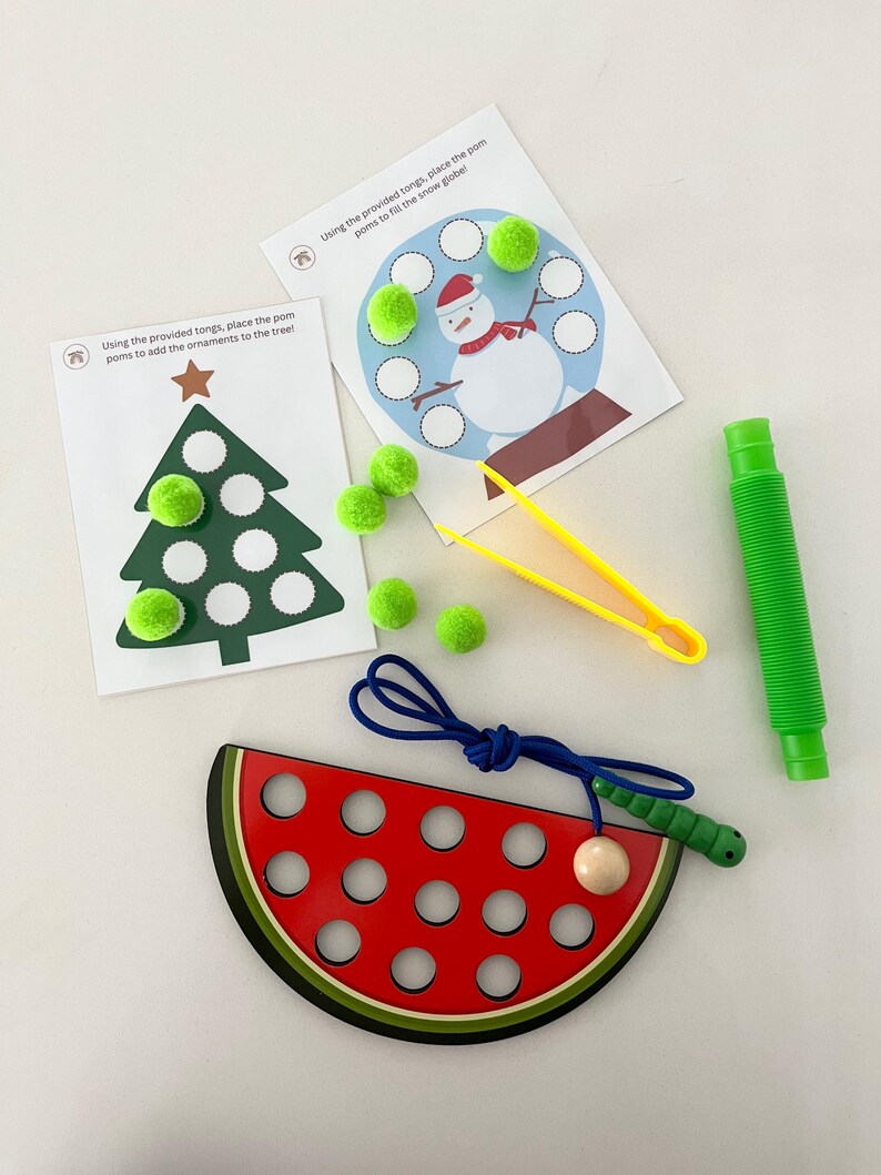 Fine Motor Toys Mini Kit, Holiday Theme Stocking Stuffer for Kids ...