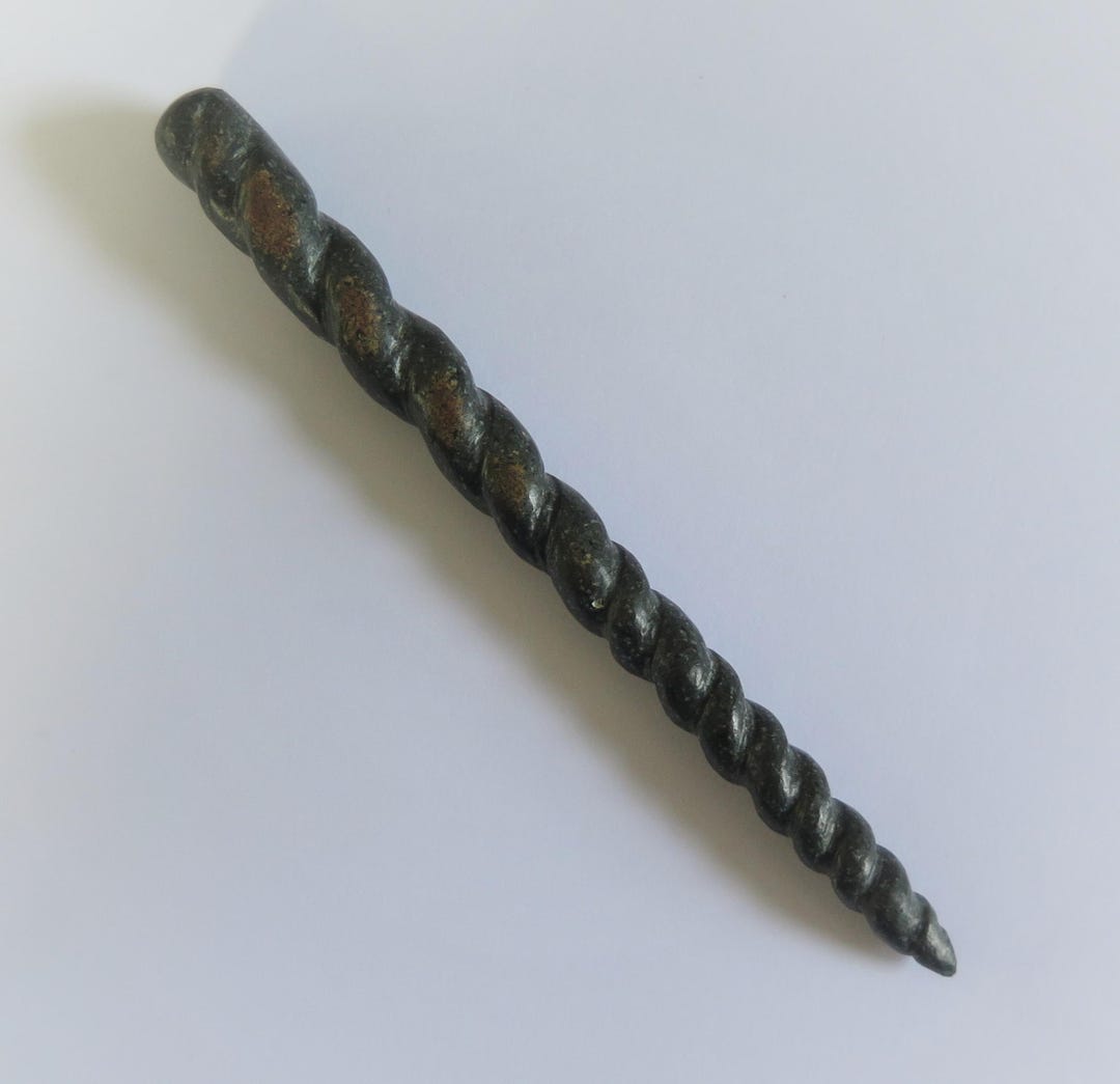 Preseli Bluestone Spiral Wand Stonehenge Stone Made by Hand in Wales ...