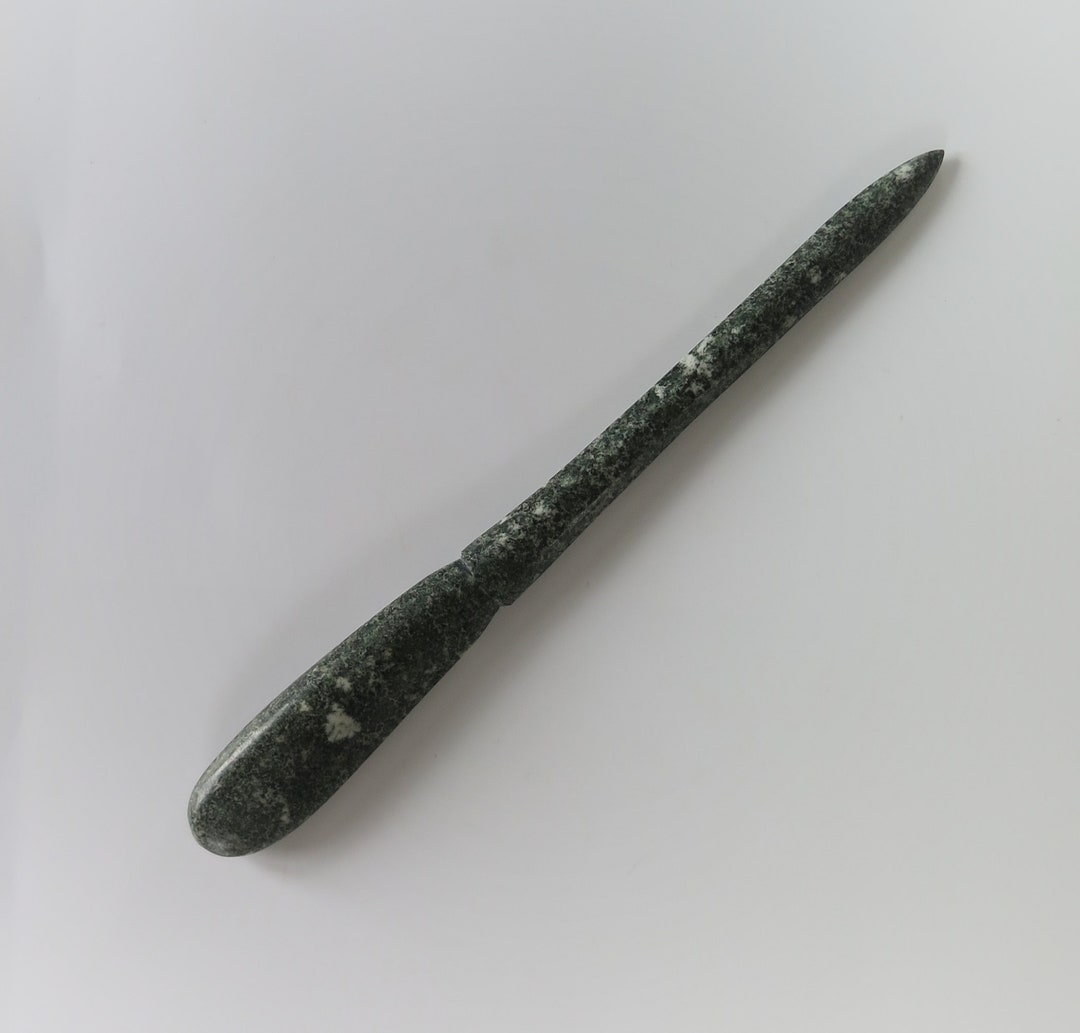 Stone Athame in Preseli Bluestone the Stonehenge Stone Made by Hand in ...