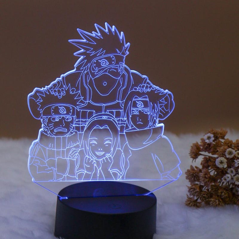 Anime Lamp - Etsy