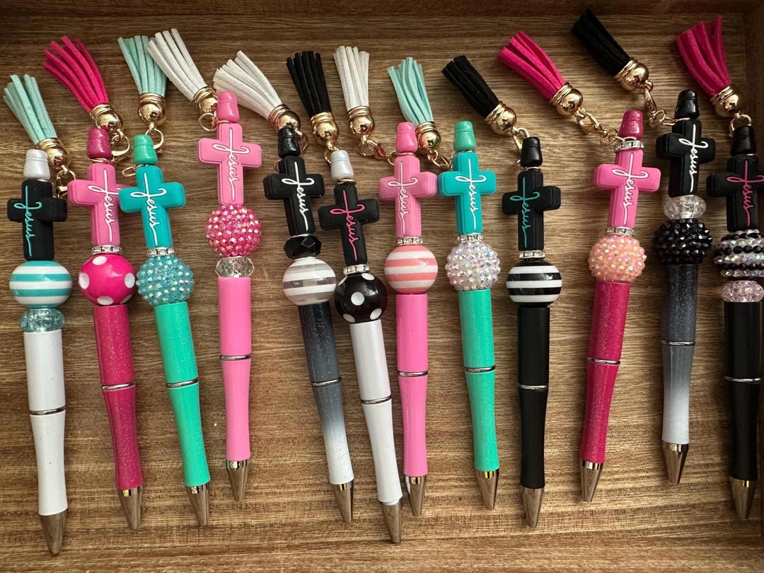Jesus Faith Beaded Pens - Etsy