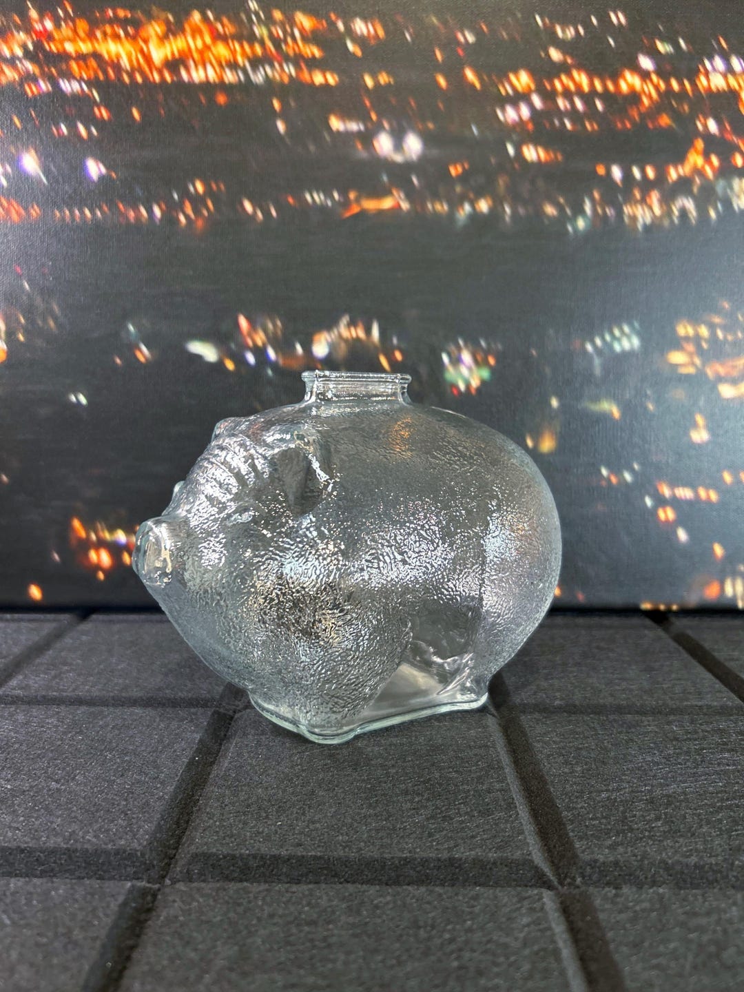 Anchor Hocking Piggy Bank | Vintage American Mid Century Glass | Maker ...