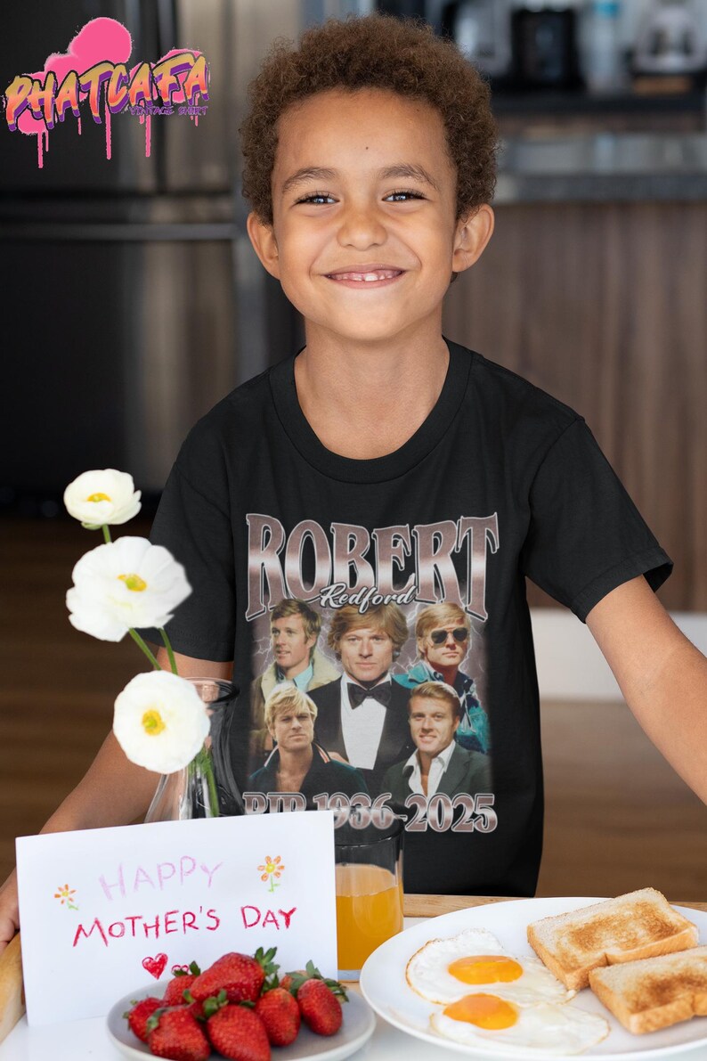 Robert Redford Rip Vintage T-shirt, Charles Robert Redford Shirt ...