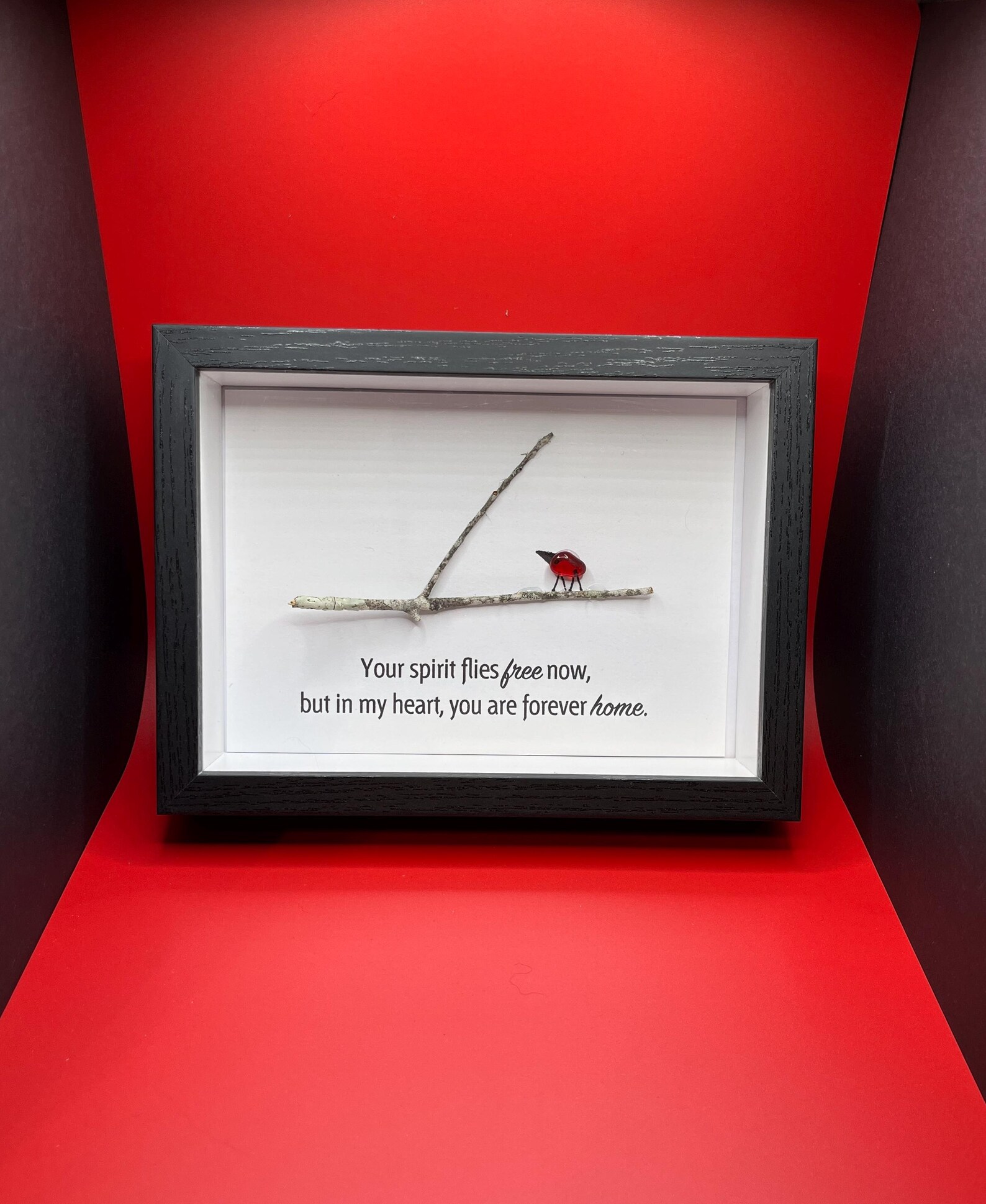 Seglass Bird Art - Your Spirit Flies Free - Etsy