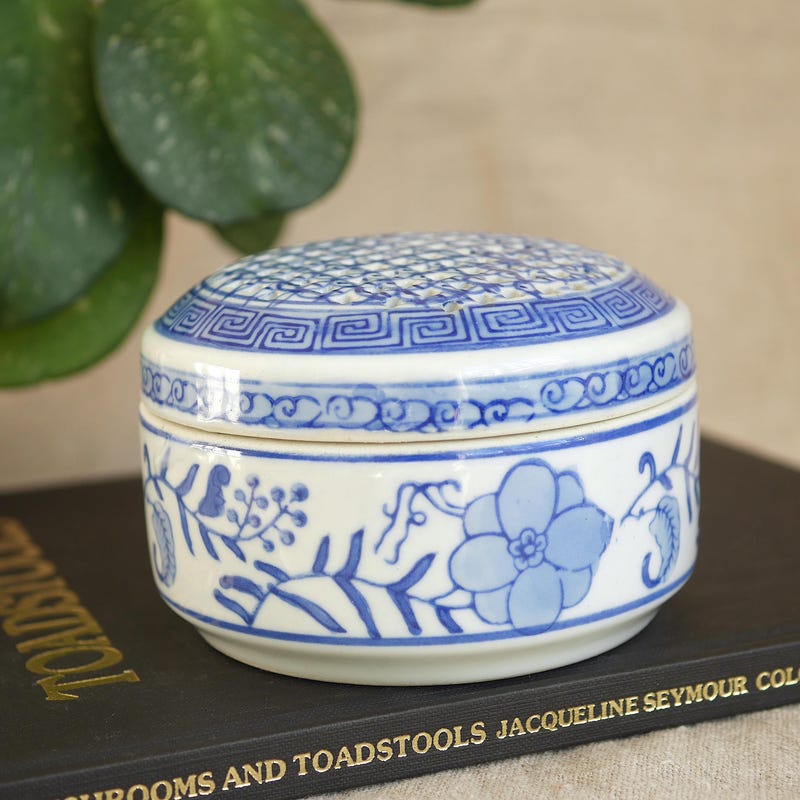 Trinket Box Chinoiserie - Etsy UK