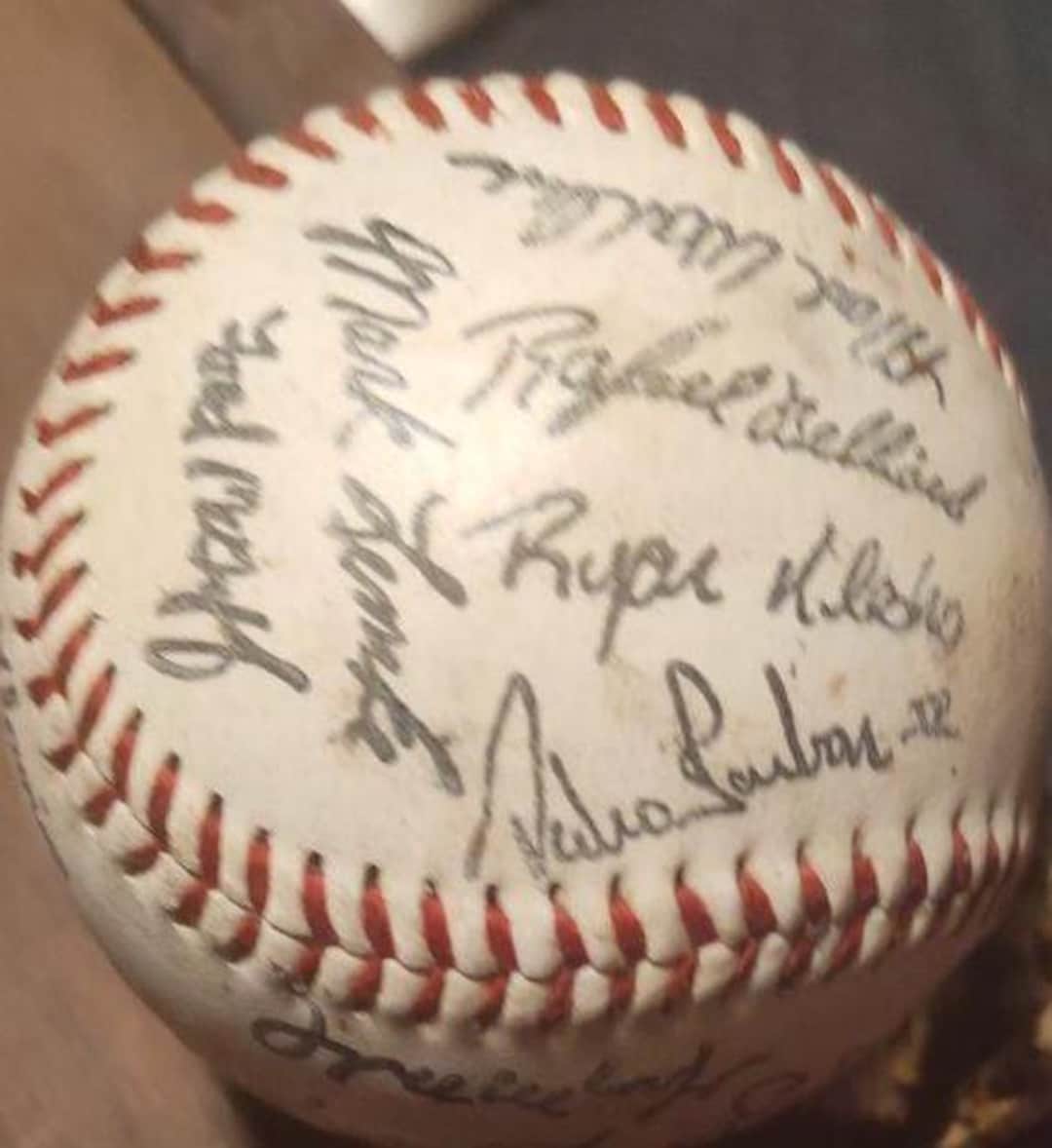 1995 Autographed Atlanta Braves World Series Baseball - Etsy