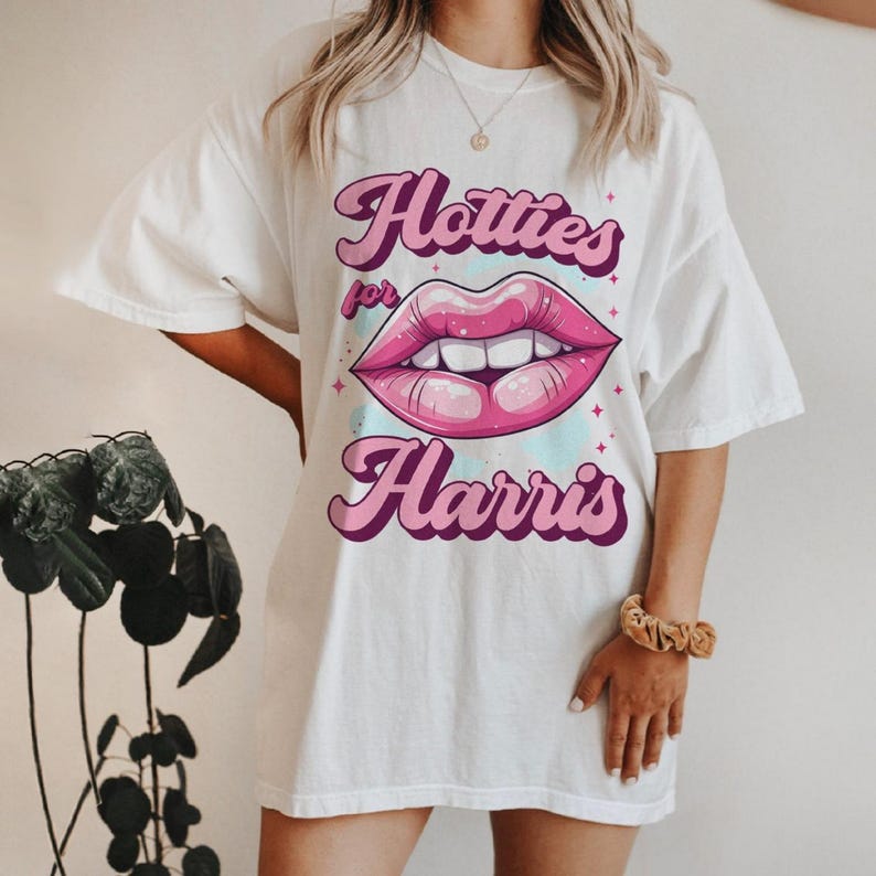 Kamala Harris PNG, Harris 2024 Png, Hotties for Harris Shirt Download ...