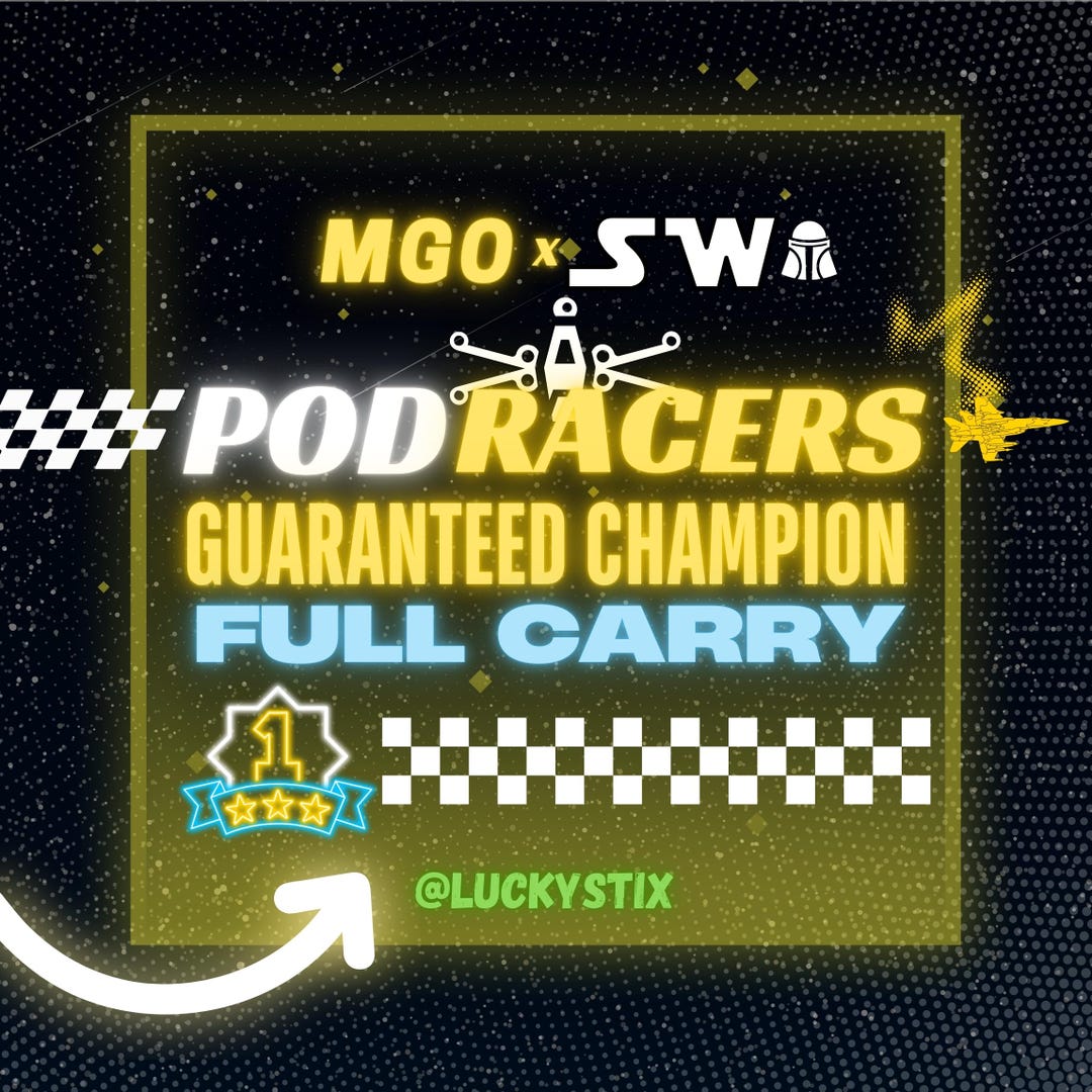 Mogo Full SLOT Carry Pod Racers - Pod Racers Event Partners | Tycoon ...