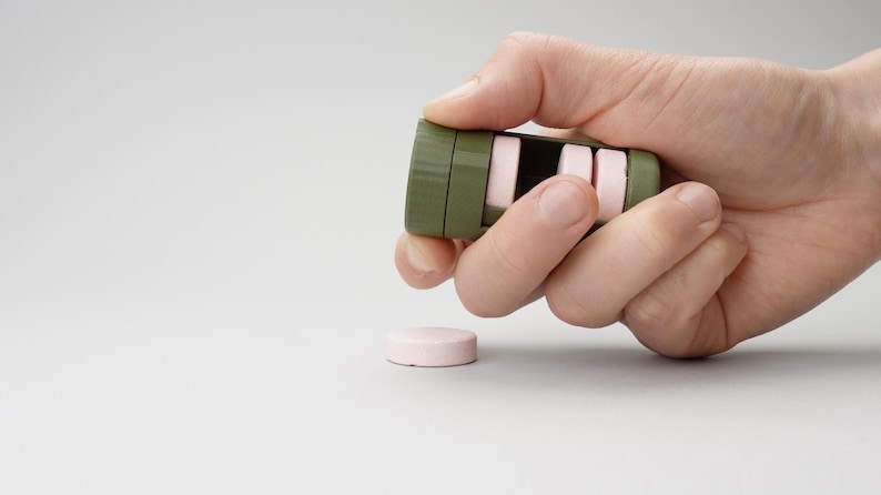 Glucose Tablet Holder - Diabetic Low Blood Sugar Quick Dispense ...