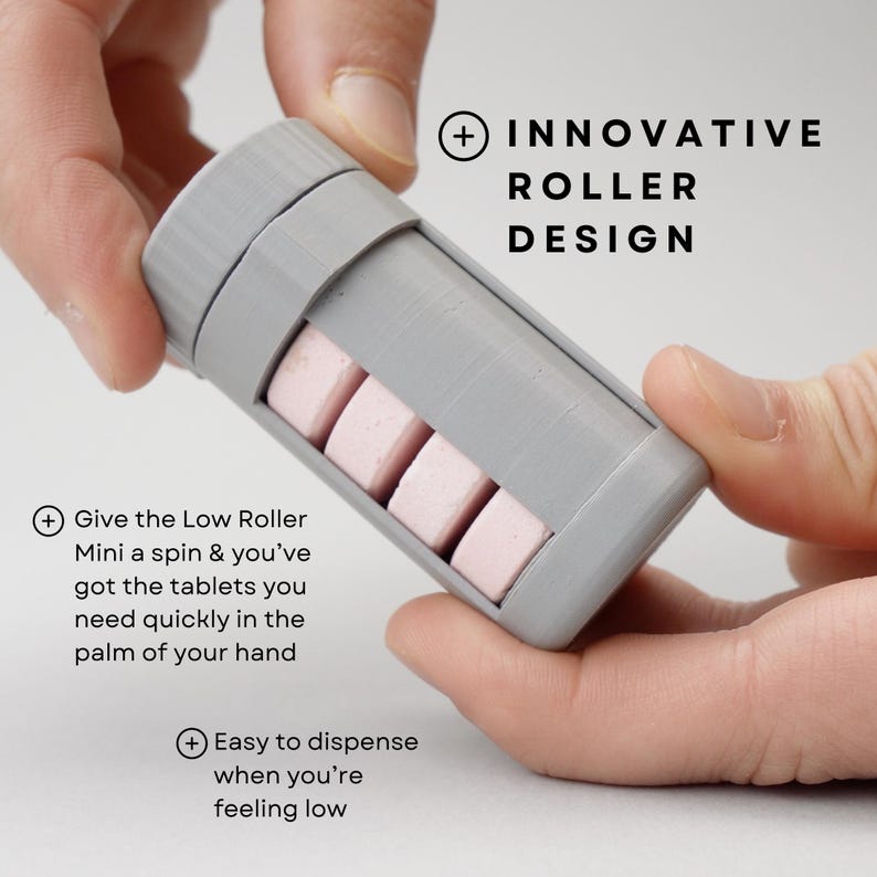 Glucose Tablet Holder - Diabetic Low Blood Sugar Quick Dispense ...