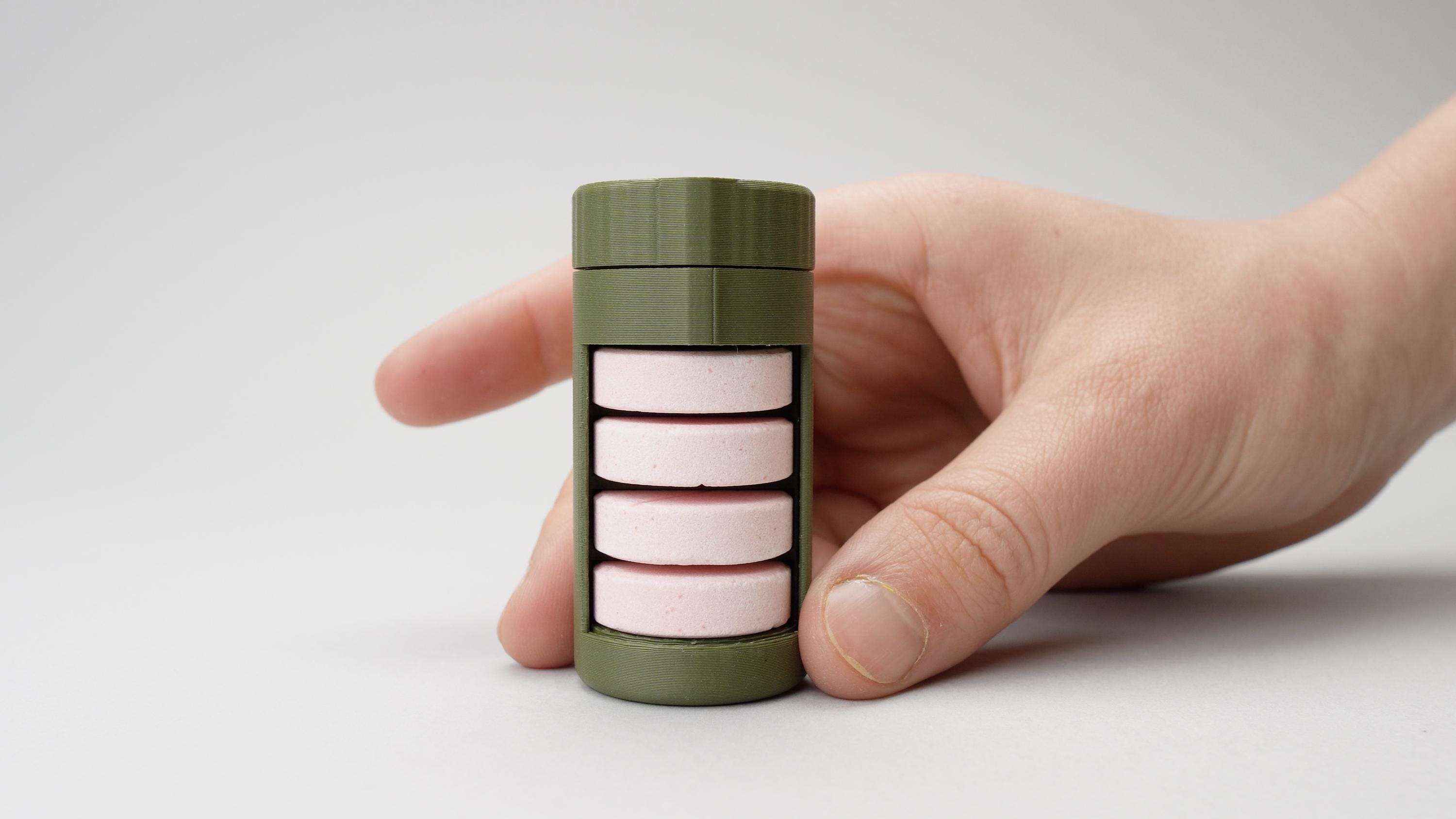Glucose Tablet Holder - Diabetic Low Blood Sugar Quick Dispense ...