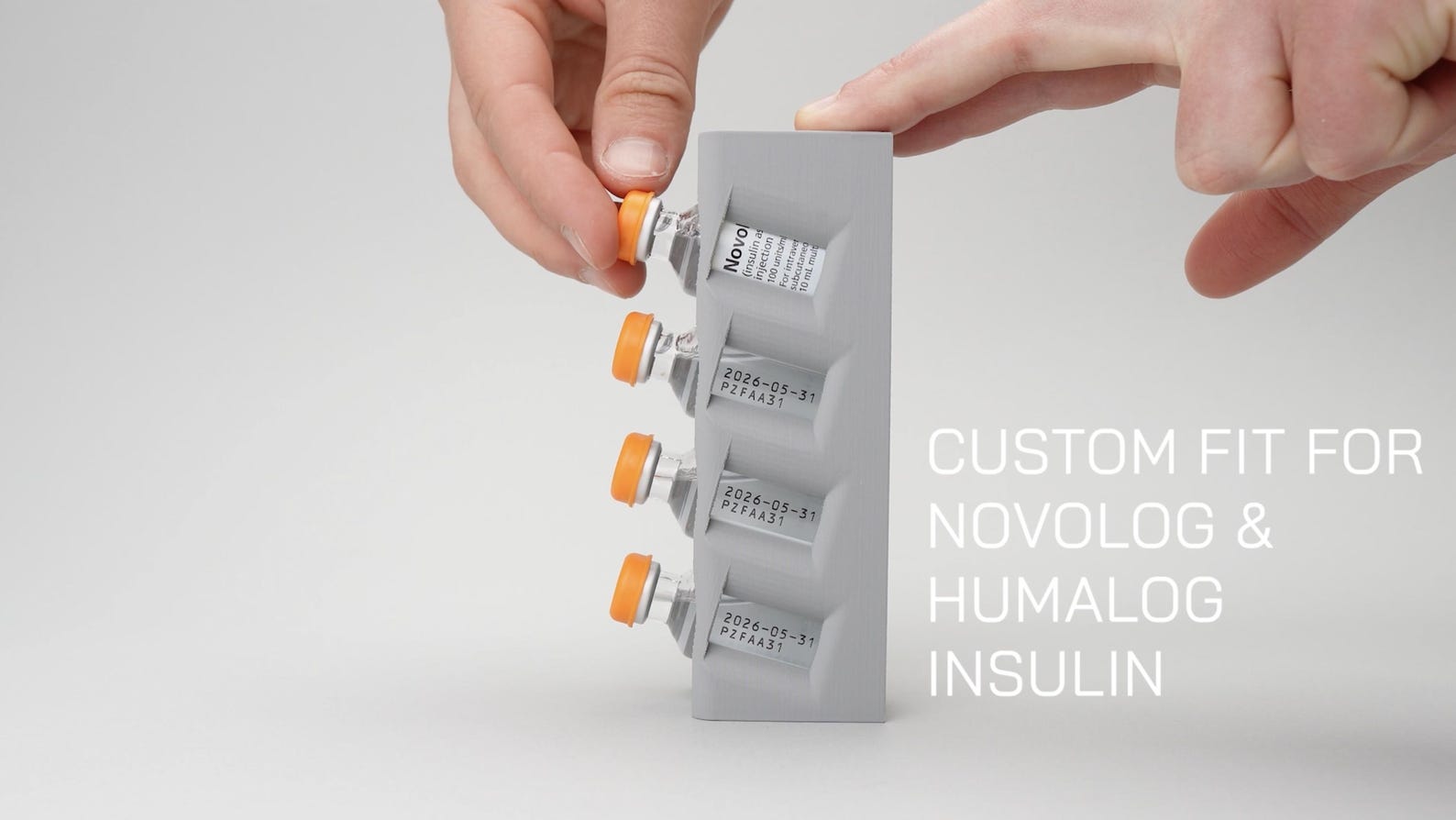 Novolog/humalog Insulin Refrigerator Storage Shelf Organizer – Multi ...