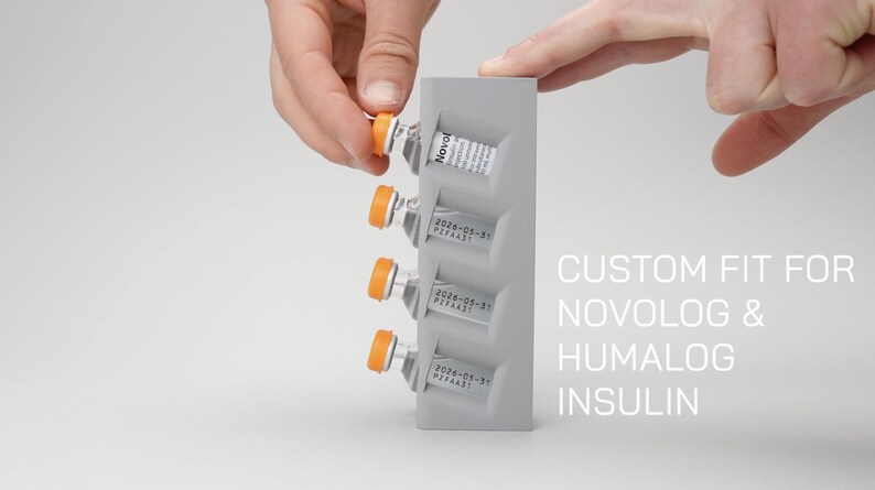 Novolog/humalog Insulin Refrigerator Storage Shelf Organizer – Multi ...