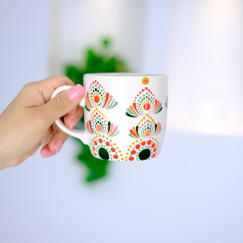 Geometric Mug - Etsy