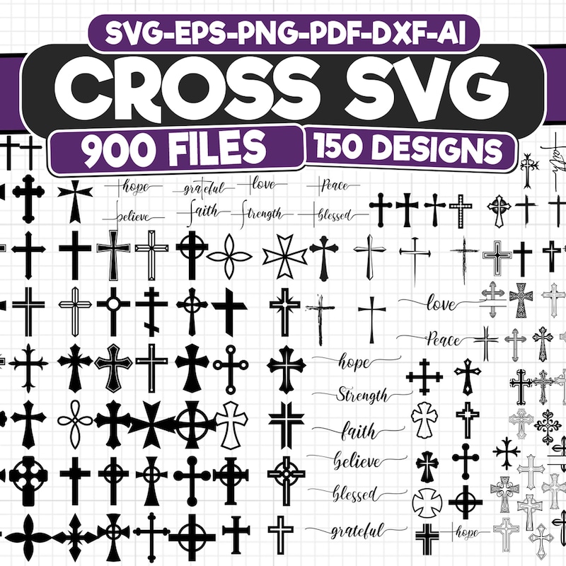 Infinity Cross - Etsy