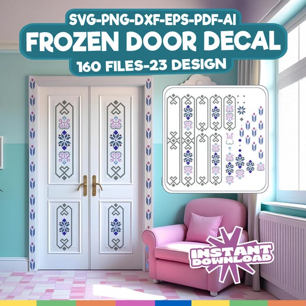Princess Wall Decal for Door - Etsy