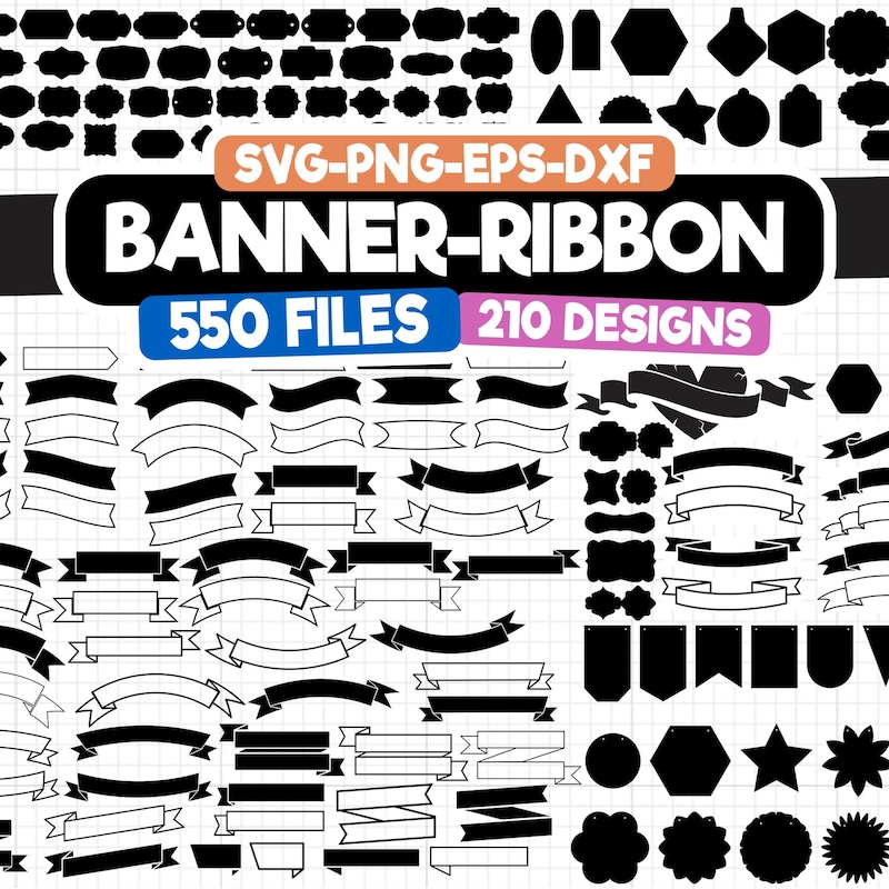 Ribbon Banner - Etsy