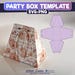 Party Favor Box Template: SVG, PNG Cut File (digital Download) - Etsy