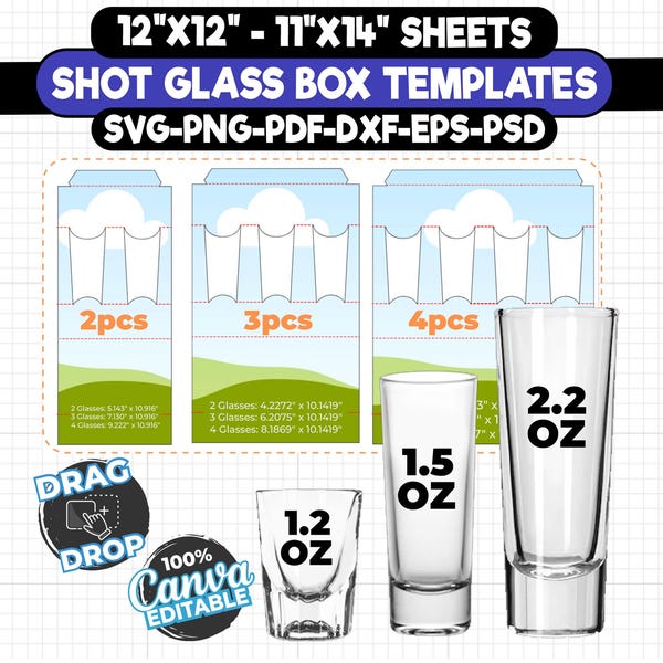 Personalized Shot Glasses - Etsy