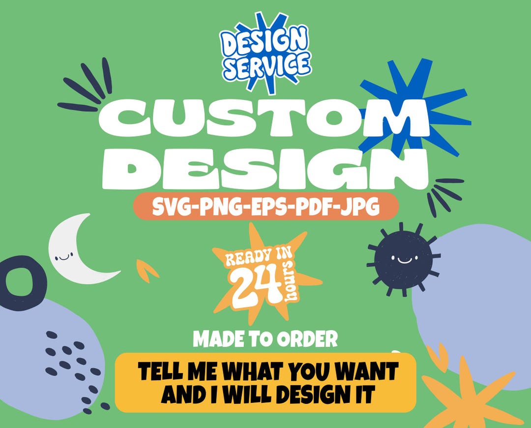 Custom SVG Design: Personalized Graphic Design (digital Files) - Etsy