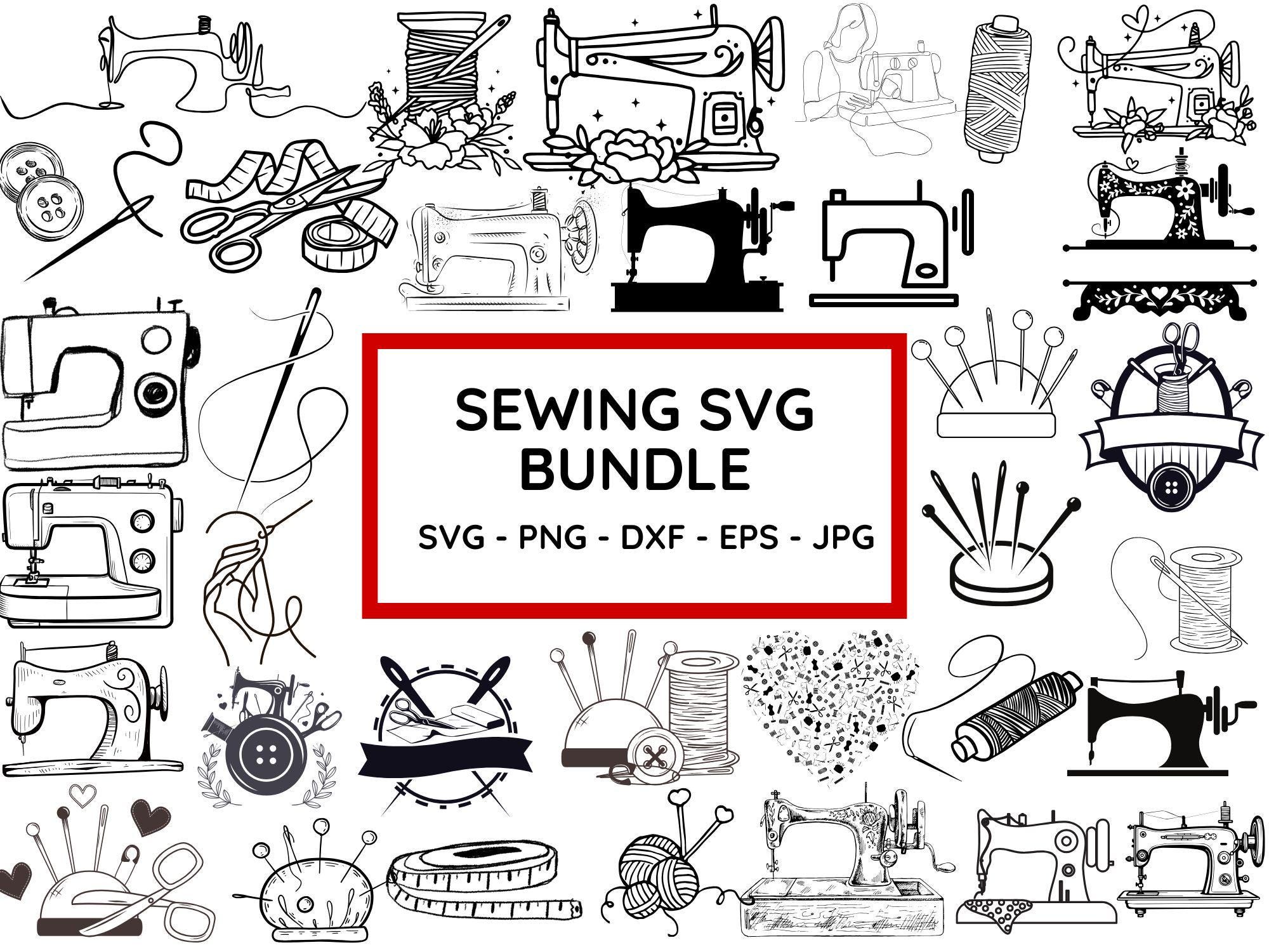 Sewing SVG Bundle, Sewing SVG, Sewing Machine SVG, Stitch Queen Svg ...