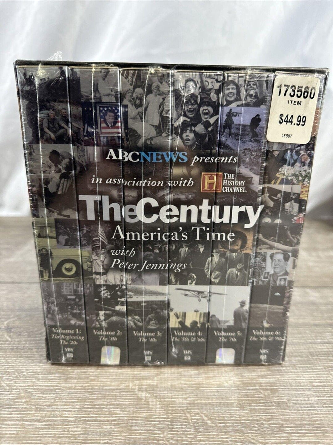 The Century America's Time Peter Jennings VHS, 1999, 6-tape Set NEW - Etsy