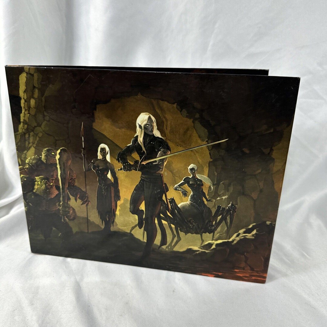 D and D Dungeons & Dragons 4e Quad Fold 4th Edition Master's Screen W ...