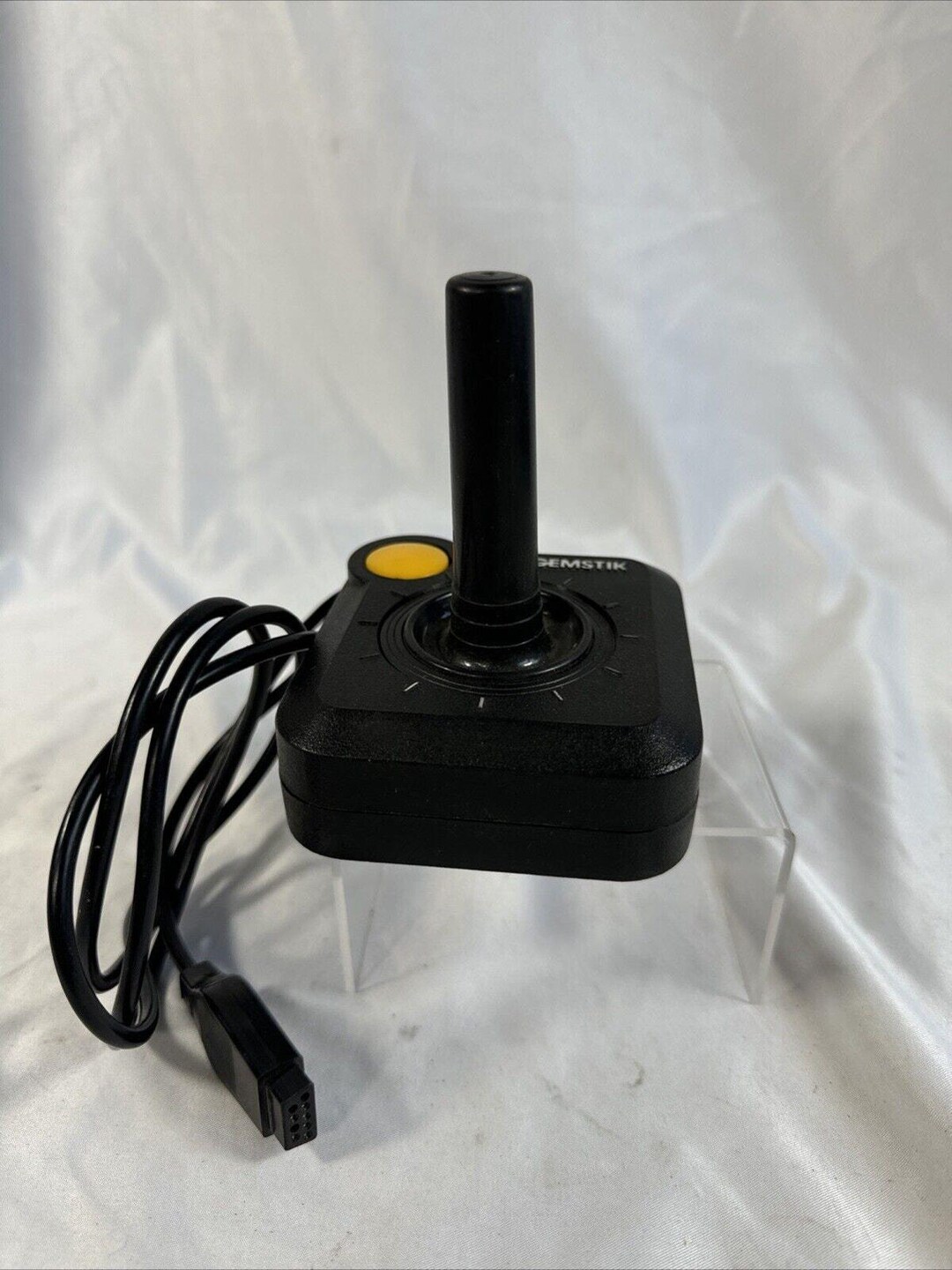 Gemstik Joystick Controller Atari 2600 Console TESTED Yellow Button - Etsy
