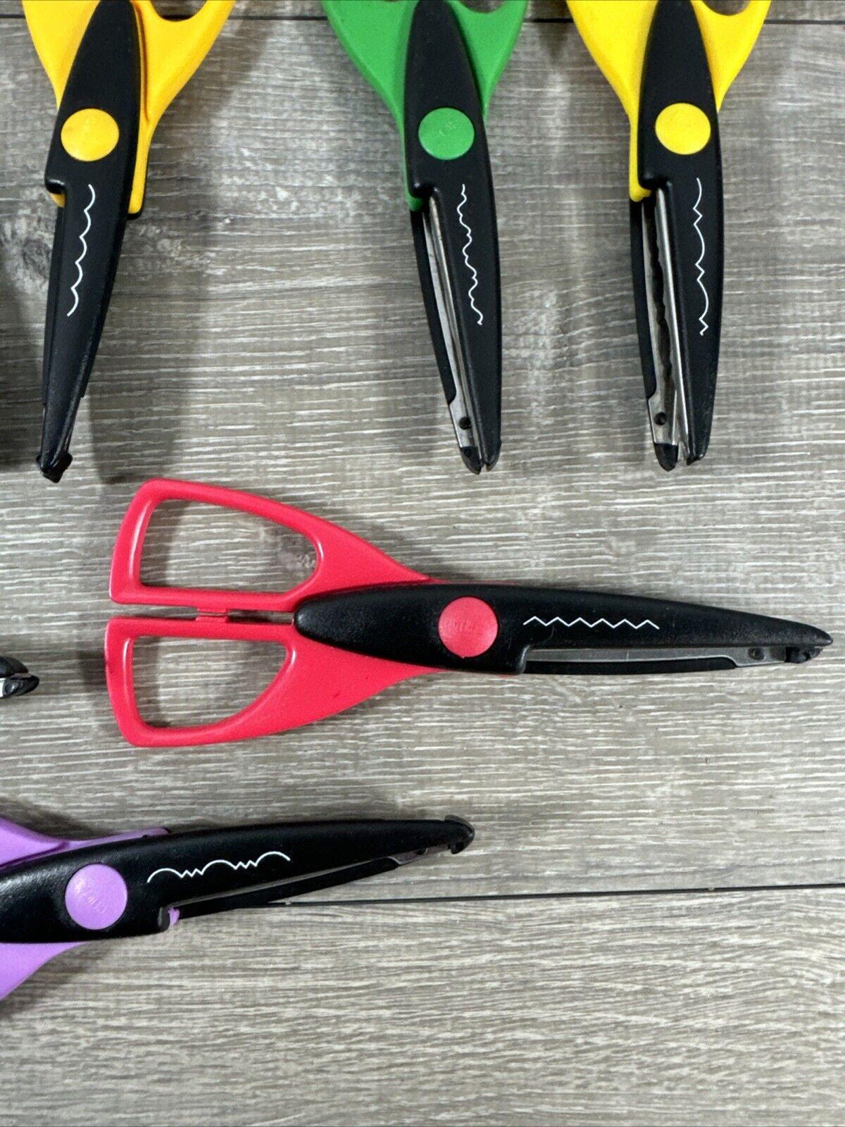 8 Edging Scissors Fancy Paper Cutting Edger Tool Crafting Scrapbooking ...