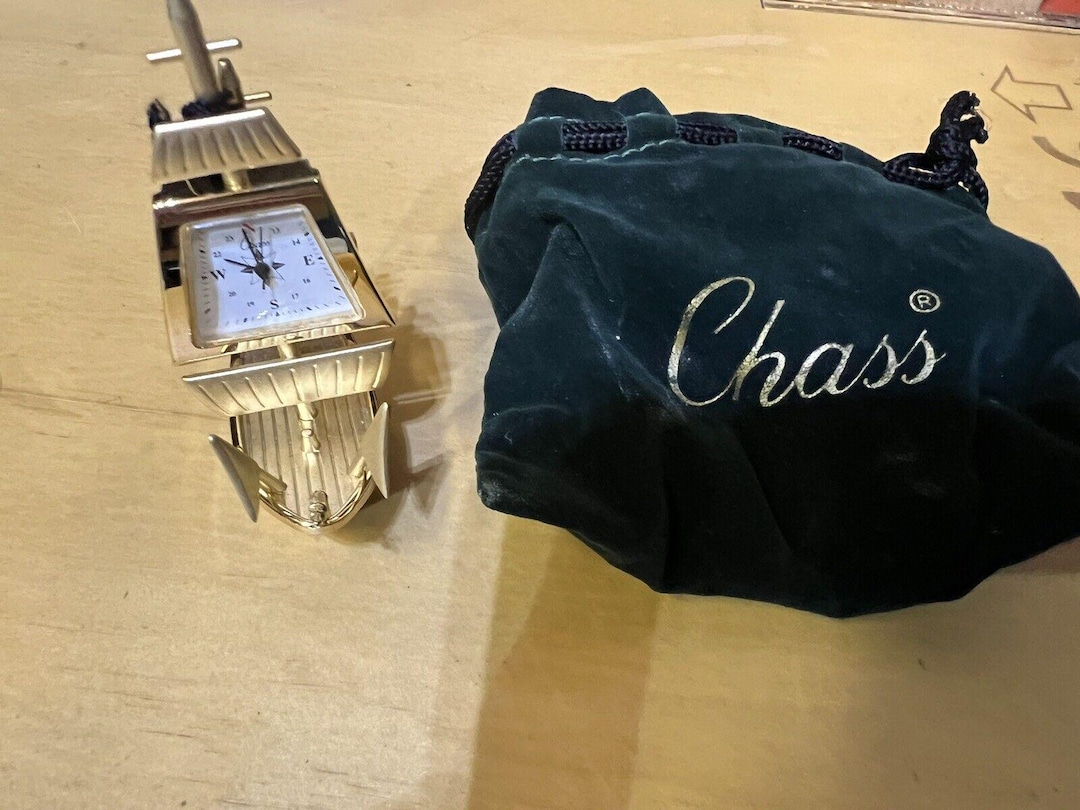 Unique Collectors, Chass Brass Ship Clock. Needs Battery - Etsy