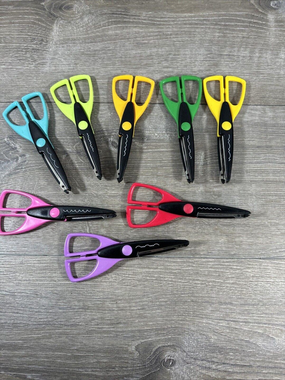 8 Edging Scissors Fancy Paper Cutting Edger Tool Crafting Scrapbooking ...