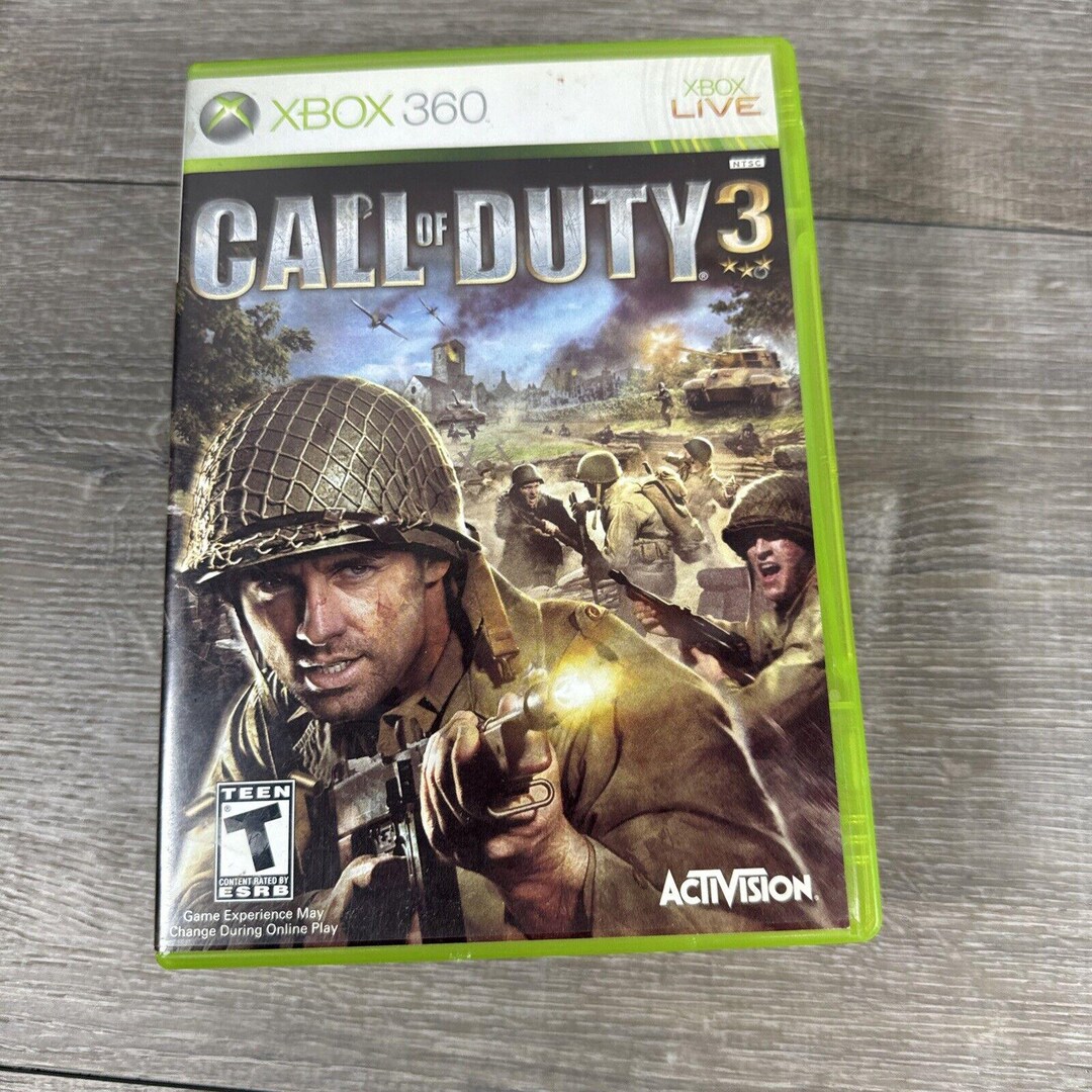 Call of Duty 3 xbox 360 Teased and Working. No Manual - Etsy