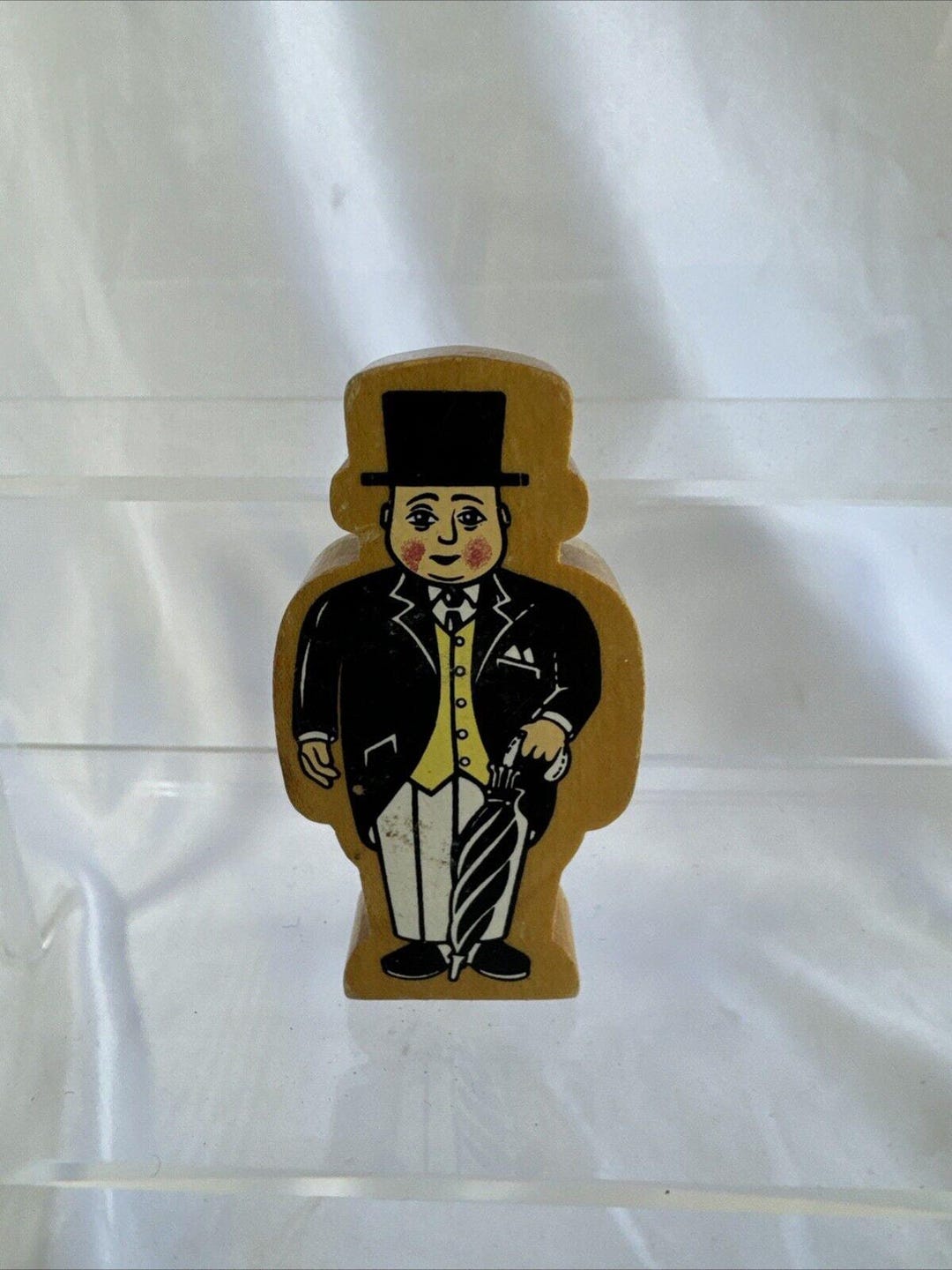 Thomas & Friends Wooden Railway Sir Topham Hatt Two-sided Figure 2001 ...