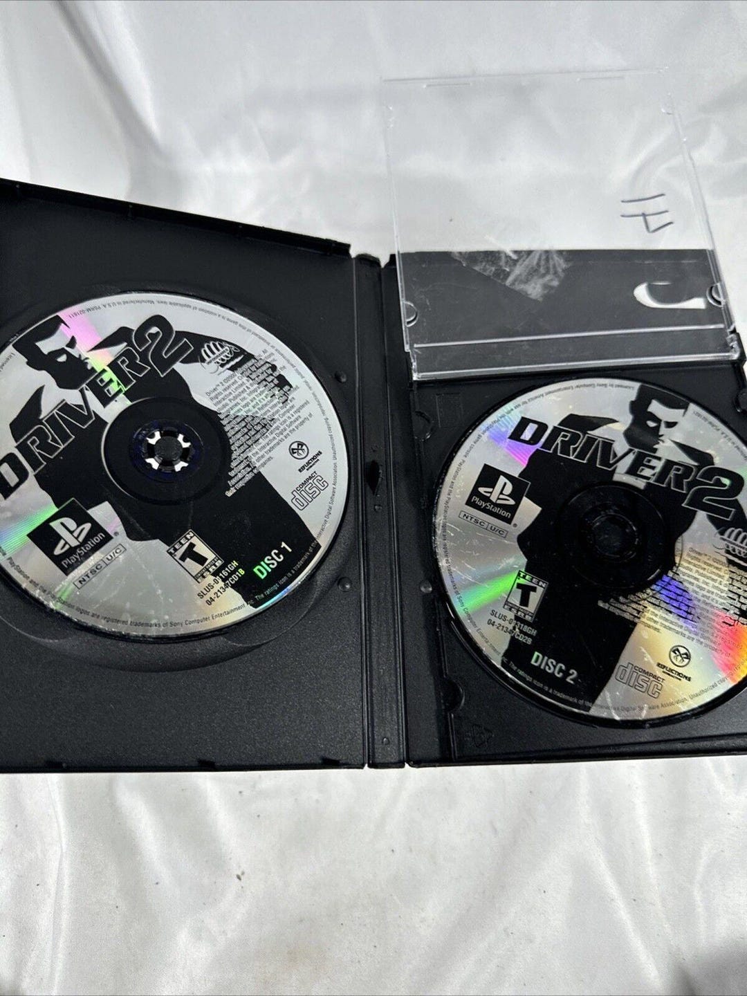 Driver 2 Game Sony Playstation 1 PS1, 2000 DISC 1 & 2 ONLY No Manual - Etsy