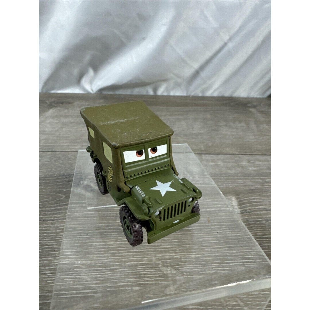 Disney Pixar Cars Movie Sarge Toy Car - Etsy