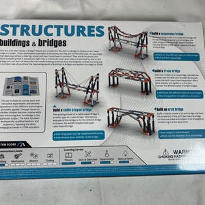 STEM Structures Buildings & Bridges Children's Toy by Engino ...