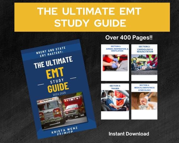 NREMT & State EMT Study Guide 2024-2025 | Master EMT Exam Prep With ...
