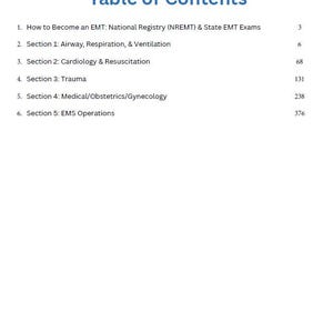 NREMT & State EMT Study Guide 2024-2025 | Master EMT Exam Prep With ...