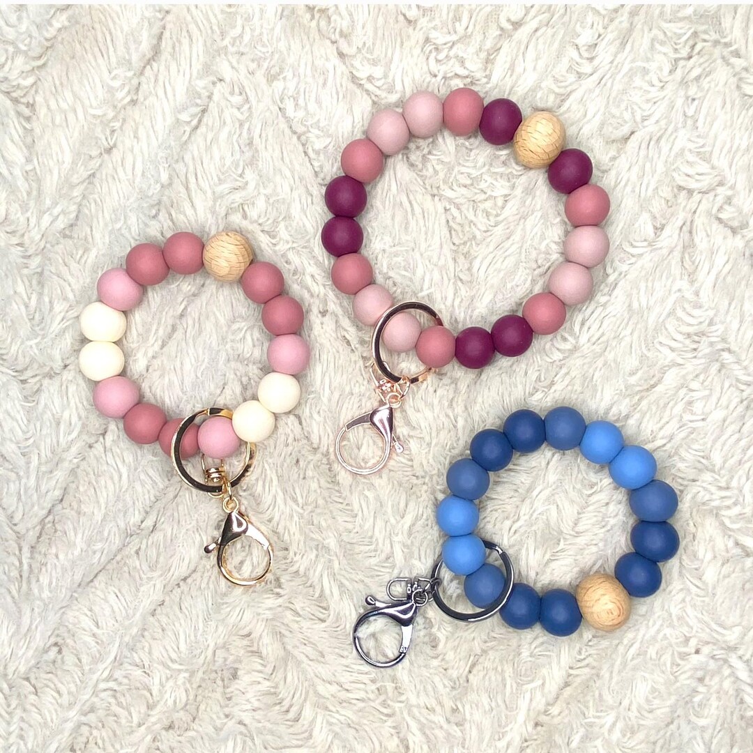 Custom Wristlets and Coordinating Keychain Sets With Beechwood and ...