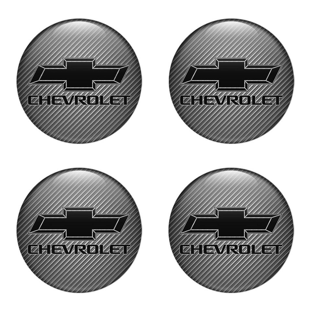 Set of 4 X Chevrolet Emblem,all Sizes Domed Silicone Stickers 3D Print ...
