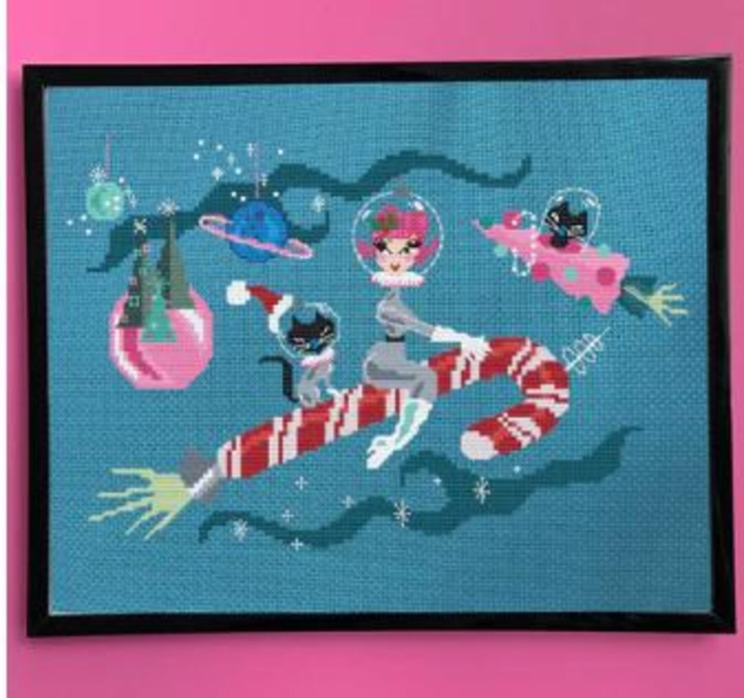 Candy Cane Rocket Girl Kit by Spot Colors - Etsy