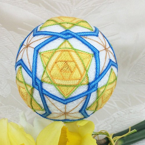 Temari Short Course Winter Night by Barbara B. Suess - Etsy