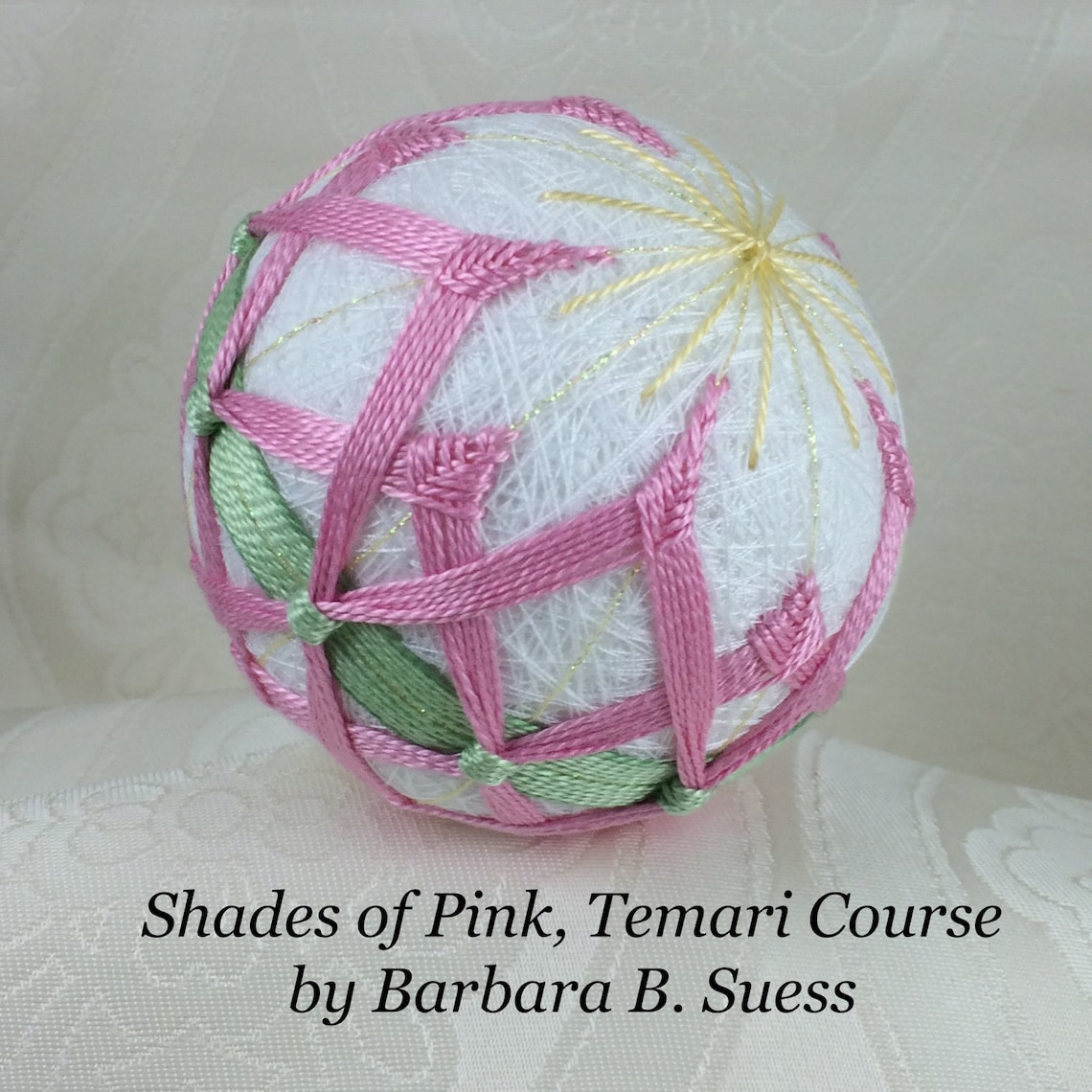 Temari Course Temari Shades of Pink by Barbara B. Suess - Etsy