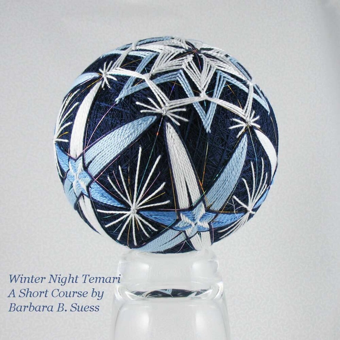 Temari Short Course Winter Night by Barbara B. Suess - Etsy Canada