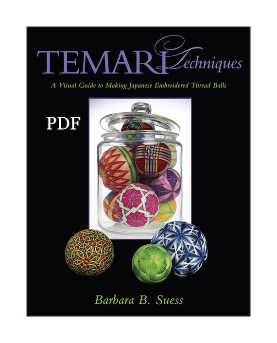 DIGITAL Temari Techniques A Visual Guide to Making Japanese | Etsy