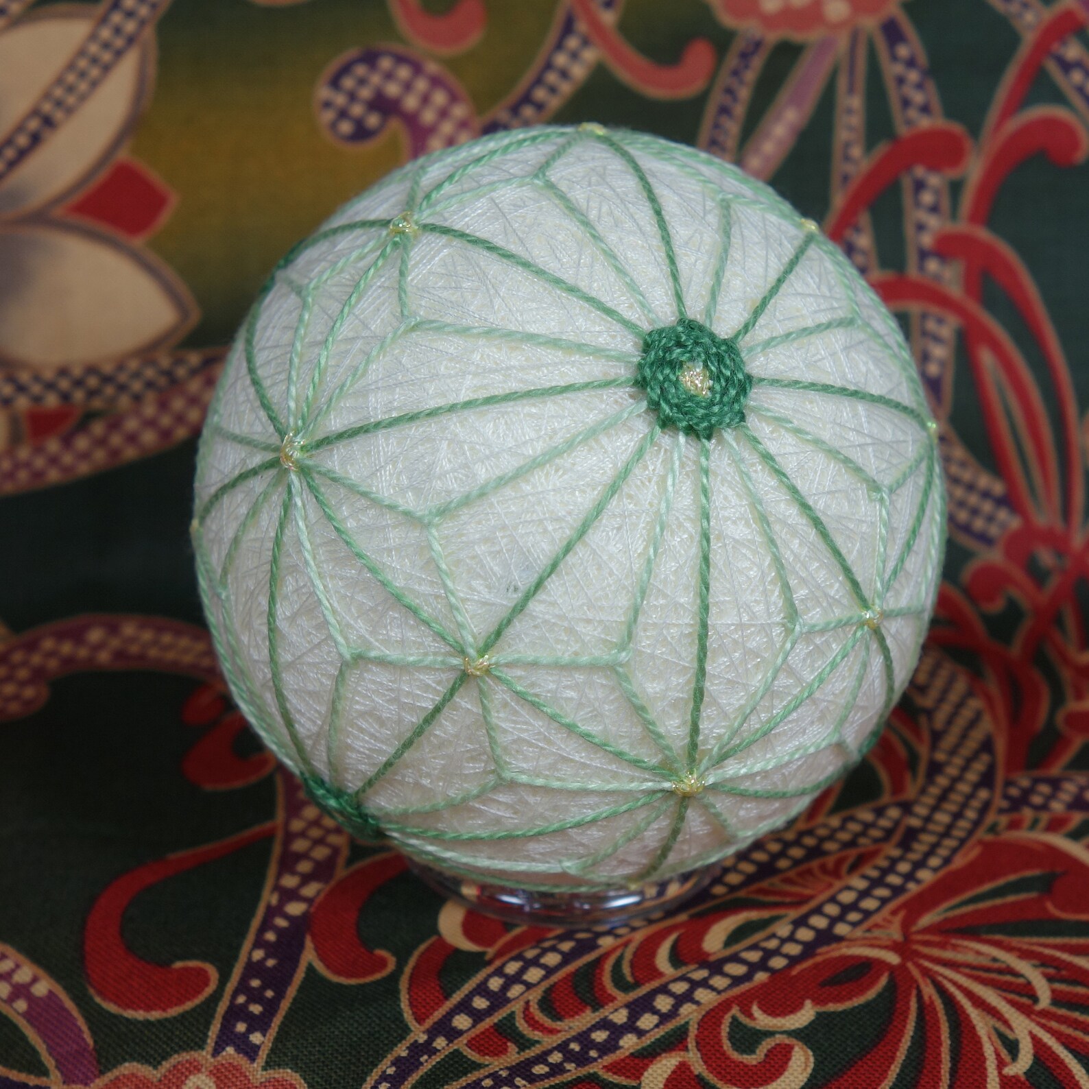 Digital Temari Course Fancy Flowers by Barbara B. Suess - Etsy