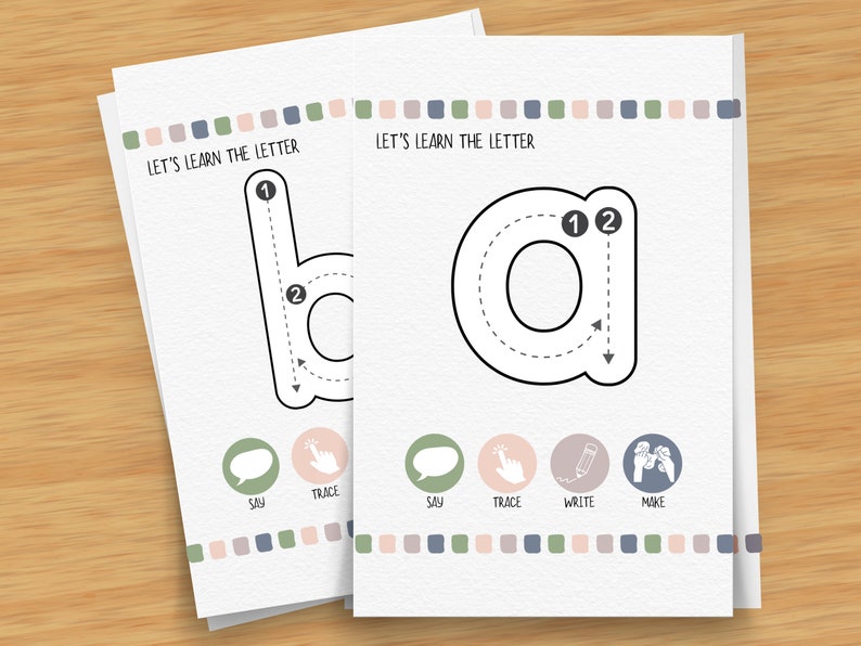 Lowercase Alphabet Tracing, Worksheets, Classroom, Homeschool, Learning ...