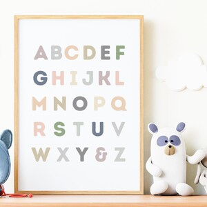 Alphabet Poster, Classroom, Homeschool, Learning, Letters, Abcs ...