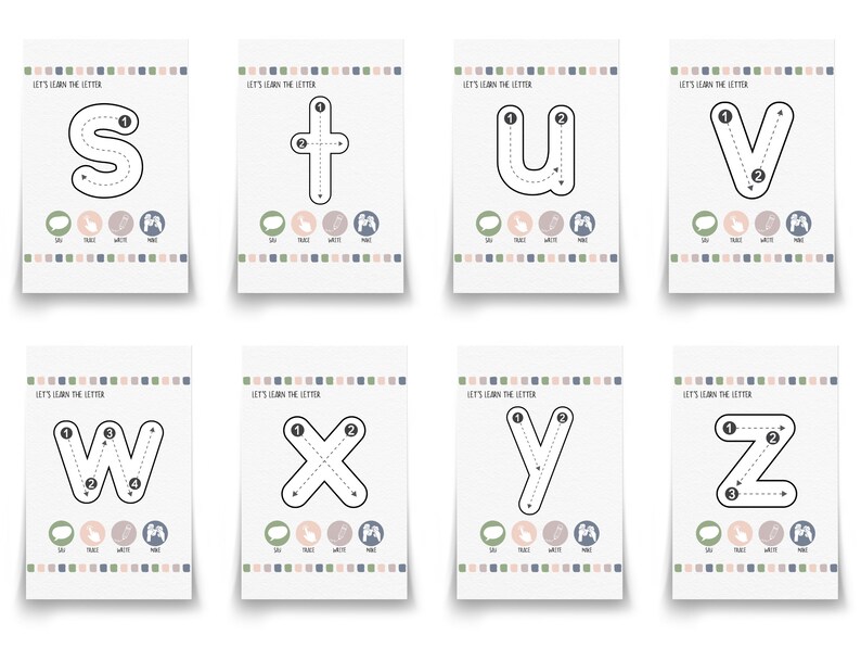 Lowercase Alphabet Tracing, Worksheets, Classroom, Homeschool, Learning ...